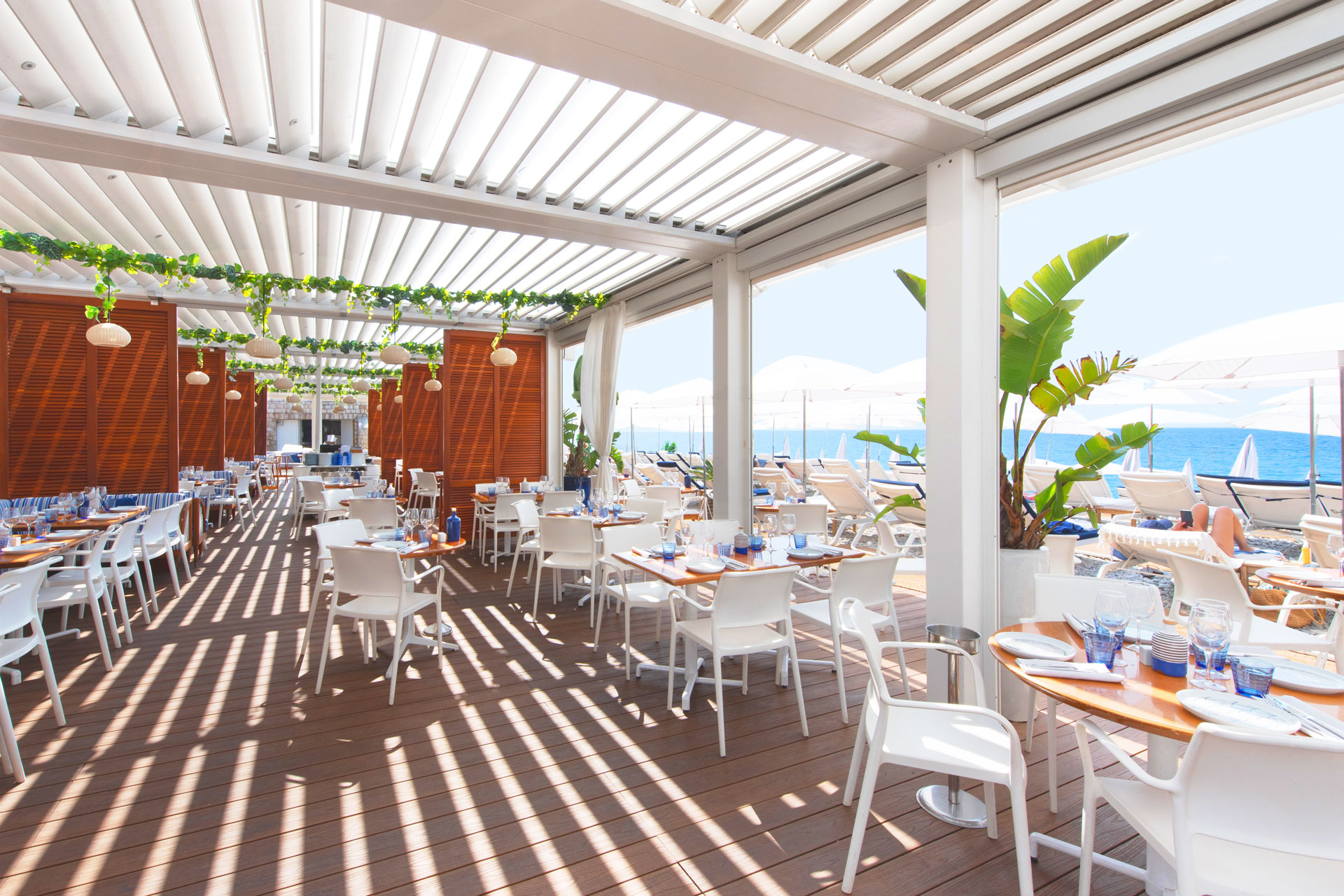 Le Galet I Restaurant plage à Nice I Apéritif, déjeuner, dîner