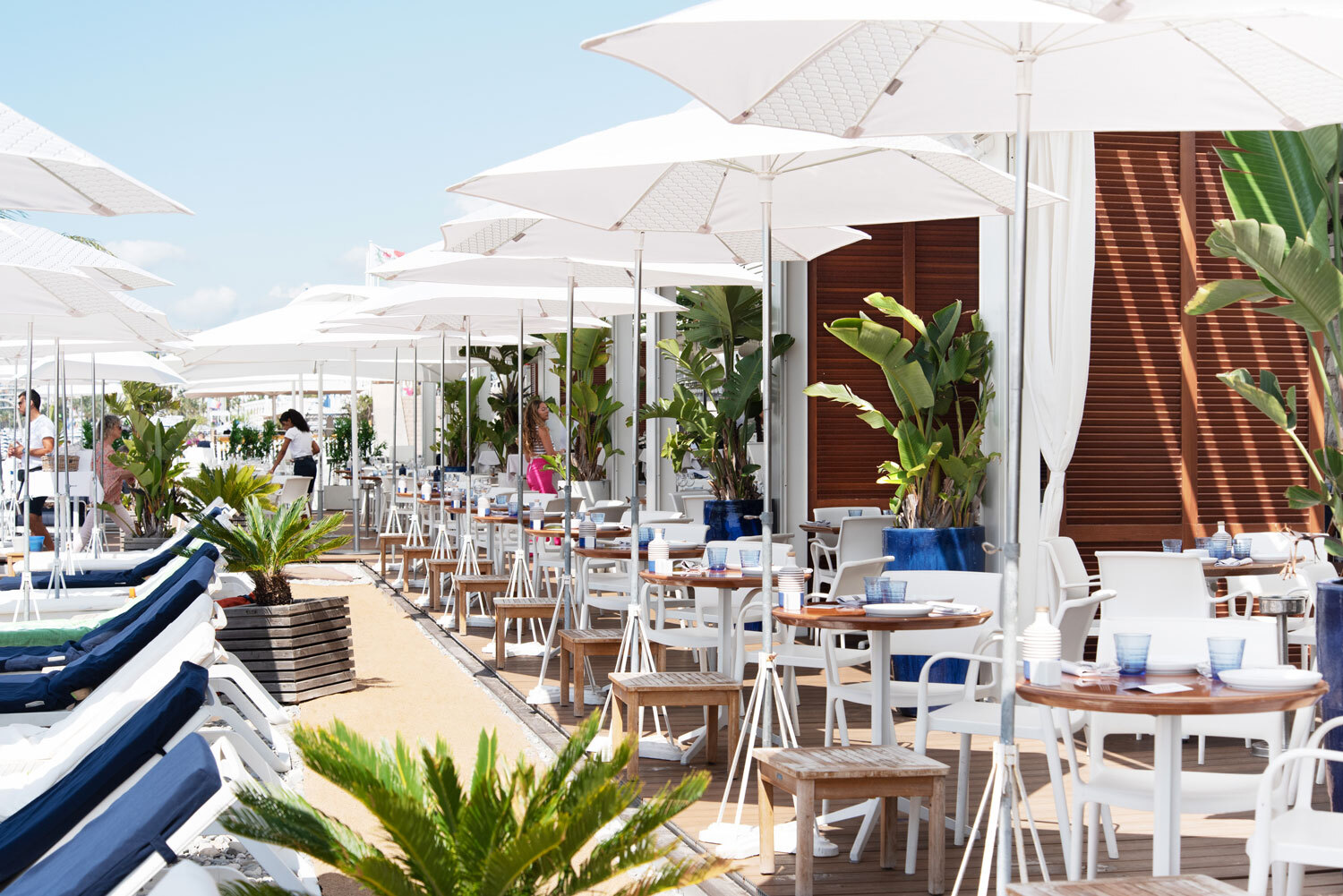Le galet | Restaurant plage à Nice | Déjeuner et dîner